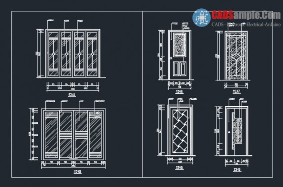 Door-Detail-Block-Autocad-Dwg-1 – CADSample.Com Free DWG CAD File