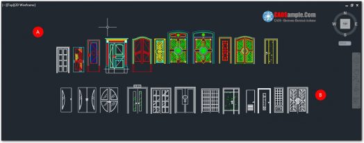 Continental Window CAD Block Set Free Dwg – CADSample.Com Free DWG CAD File