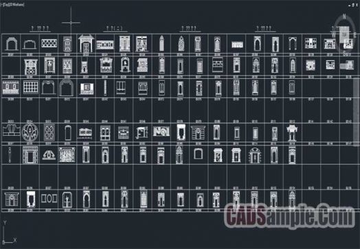 door and windows cad blocks dwg – Page 2 – CADSample.Com Free DWG CAD File