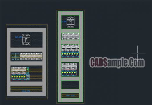 Electrical-Board-Drawing-in-AutoCAD-Free-Dwg – CADSample.Com Free DWG ...