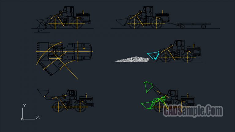 Construction Machines Free Dwg – CADSample.Com Free DWG CAD File
