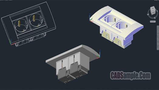Compass Symbol Autocad Blocks Free Dwg – CADSample.Com Free DWG CAD File