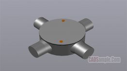 Electric Junction Box free 3D DWG – CADSample.Com Free DWG CAD File